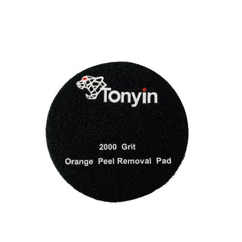 Jual Velcro Foam Pad 5 Inch Orange Peel Removal Pad Grit 2000 TONYIN ...
