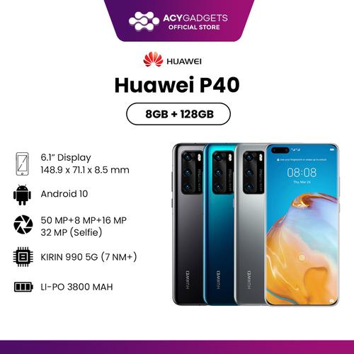 Jual HUAWEI P40 8/128GB GARANSI RESMI HUAWEI - Deepsea Blue - Jakarta Barat - ACY Gadget ...