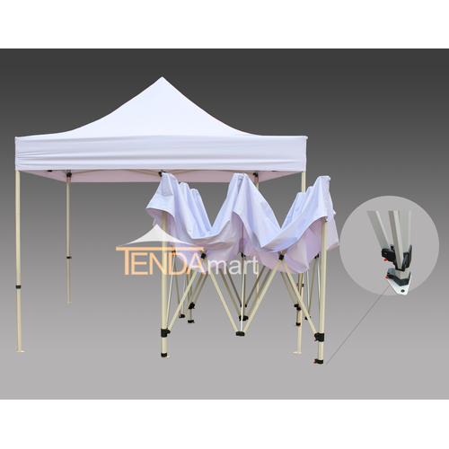 Jual tenda lipat hexa steel premium 3mx3m polosan - Merah - Jakarta ...
