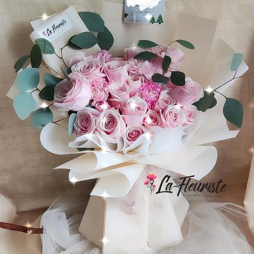 Promo Buket Bunga | Hand Bouquet | Buket Mawar | Segar | Lamaran | lb ...