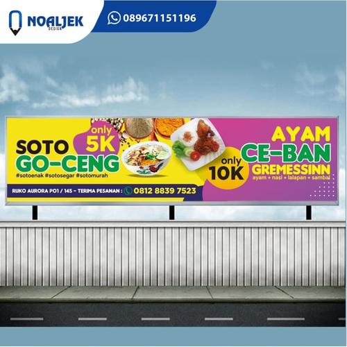Jual Jasa desain banner - desain spanduk makanan - desain spanduk usaha ...