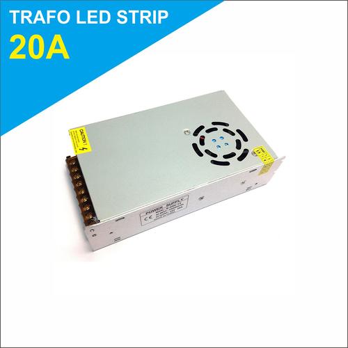 Jual Trafo Lampu Led Strip 20A 20 Ampere Adaptor CCTV Input 220V Output ...