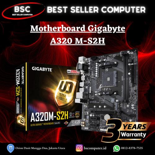Jual Motherboard Gigabyte A320 M-S2H - Jakarta Pusat - BSC (Best Seller ...