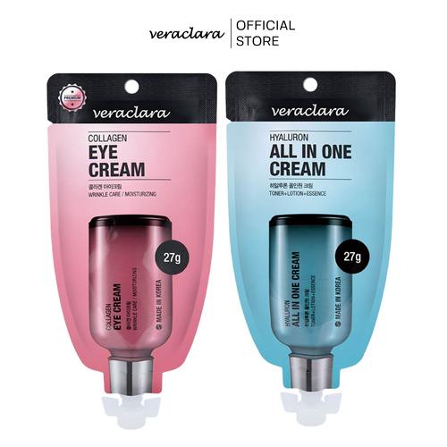 Promo Veraclara - Collagen Eye Cream and Hyaluron All In One Cream 27gr ...