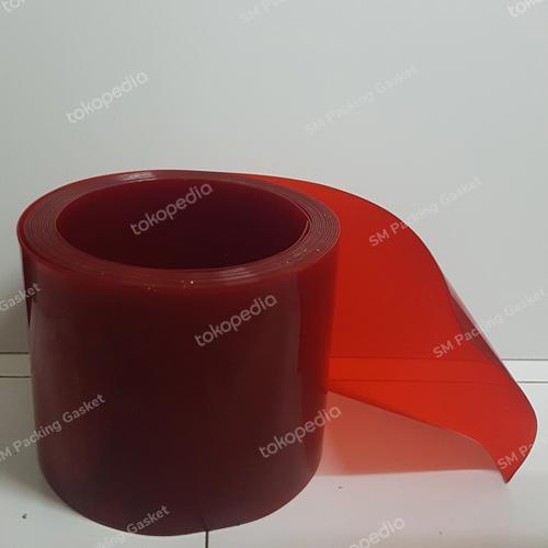 Jual Plastik Curtain Warna Merah / Plastik Tirai PVC Curtain - Jakarta ...