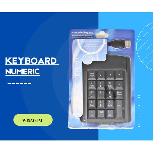 Jual KEYBOARD NUMERIC USB - Kab. Sidoarjo - Wisakomputer | Tokopedia
