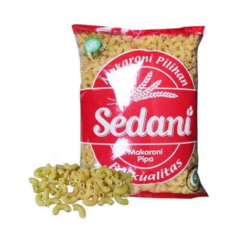 Jual SEDANI Makaroni Pipa Kemasan 1 kg Macaroni Makroni Rebus Pasta ...
