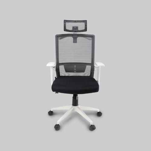 Promo Rexus Ergonomic Office Chair Kursi Kantor NC-1 / NC1 - White ...