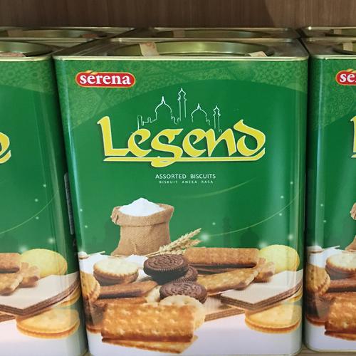 Jual biskuit serena legend kaleng 580gr | biskuit kaleng | kue lebaran ...