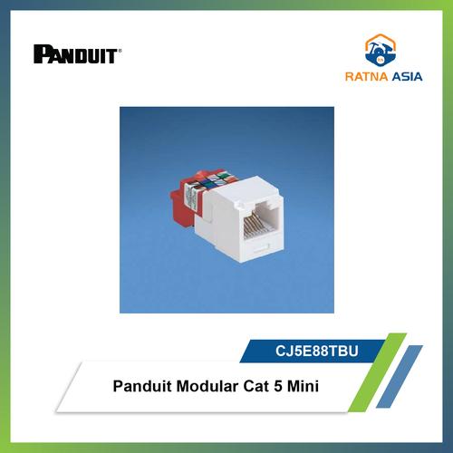 Jual Panduit Modular Cat 5 Mini CJ5E88TBU per pcs - Kota Surabaya - PT. Ratna Asia | Tokopedia