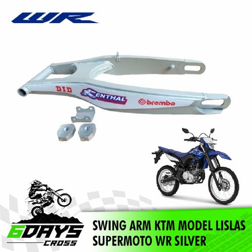 Jual SWING ARM KTM MODEL LISLAS SUPERMOTO PNP WR 155 RENTHAL - Silver ...