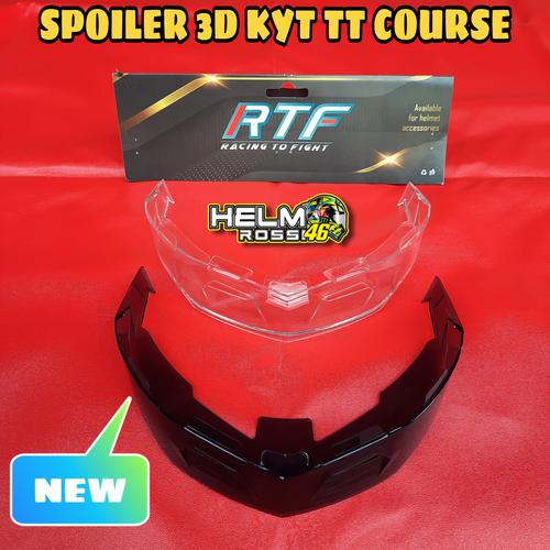 Jual SPOILER 3D RTF KYT TT COURSE TTC model klik tanpa 3m langsung ...