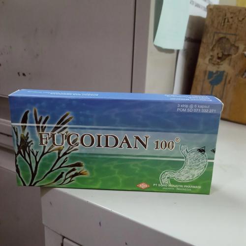 Jual FUCOIDAN 100 MG per strip 6'S memelihara kesehatan lambung - Kota ...