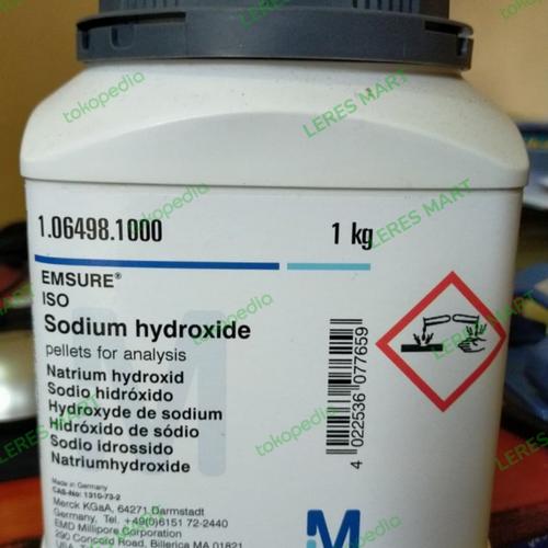 Jual sodium hydroxide pellets merck 1kg - Kota Depok - LERES MART ...