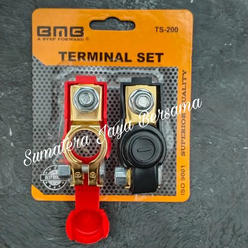 Jual Kepala aki Klem accu mobil Terminal set kuningan besar N70 ...