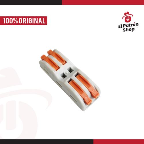 Jual WAGO Cable Connector 2x2 Pin Konektor Kabel Terminal Block 2P 2 ...