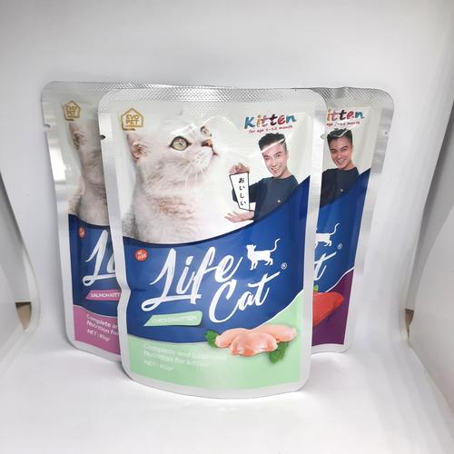 Jual Life Cat Kitten Pouch / Life Cat Kitten Sachet / Makanan Anak ...