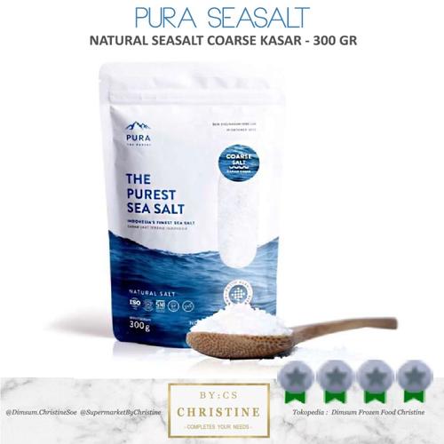 Jual SEA SALT NATURAL SEASALT GARAM LAUT REPACK 250 GR - PURA COARSE ...
