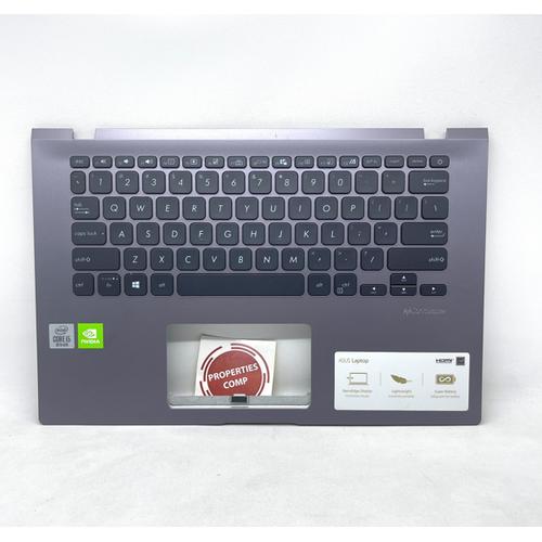Jual Casing Keyboard / Palmrest Asus Vivobook A409 (Tested) - silver ...