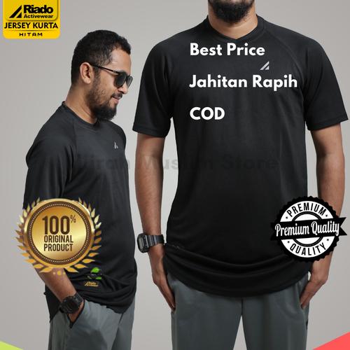 Jual Baju Atasan Olahraga Pria Kaos Dri-fit Jersey Polos Lari Running ...