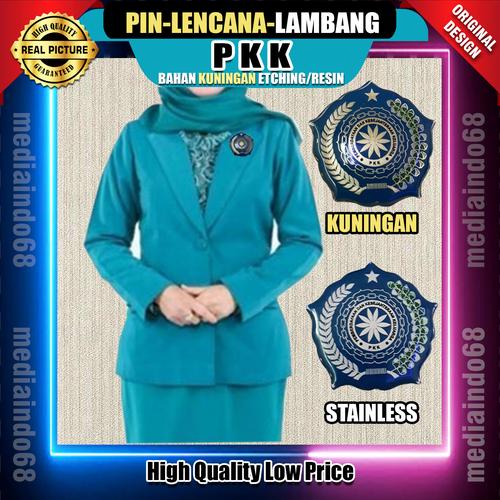 Jual PIN/BROSS/KUNINGAN/STAINLESS LOGO PKK - BERKUALITAS - Kuningan ...