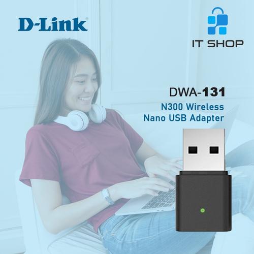 Jual D-Link N300 Wireless Nano USB Adapter DWA-131 - Kab. Bogor ...