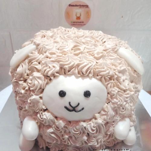 Jual cake karakter / cake ultah / kue ulang tahun - bentuk pendek ...