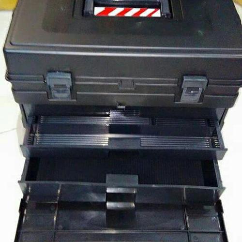Jual tool box tempat tamiya box hjh hitam biru merah box pitbox versus ...
