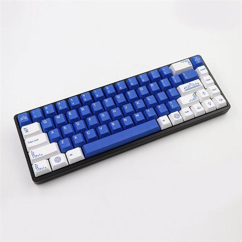 Jual PBT Ultramarine Cherry Profile Keycaps GMK Lazurite Replica - Kota ...