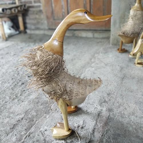 Jual patung bebek kayu bambu - Kab. Magelang - cholif official | Tokopedia