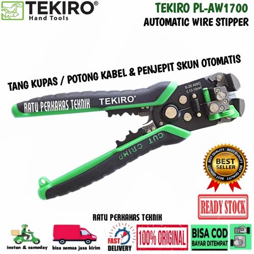 Jual TEKIRO TANG KUPAS KABEL OTOMATIS CRIMPING SKUN SEKUN AW 1700 ...