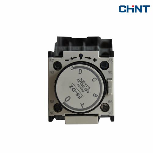 Jual Chint F5-D2 Auxiliary Contact Off Delay Timer for Contactor Chint ...