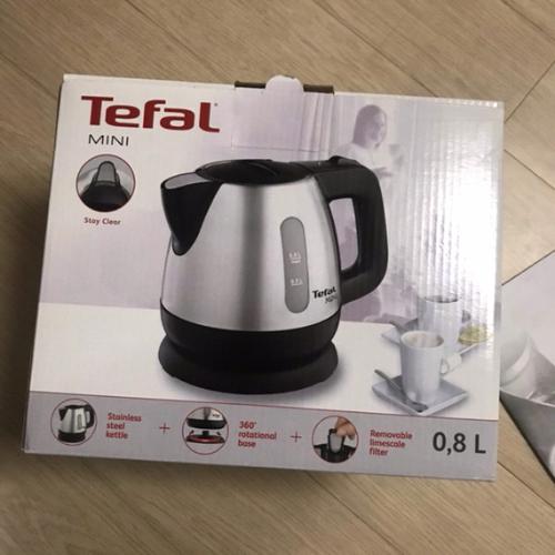 Jual Tefal mini stainless steel wireless electric kettle 0.8L - Jakarta ...