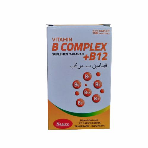 Jual Vitamin B Complex + B12 Samco isi 100 Kaplet - Kota Denpasar ...