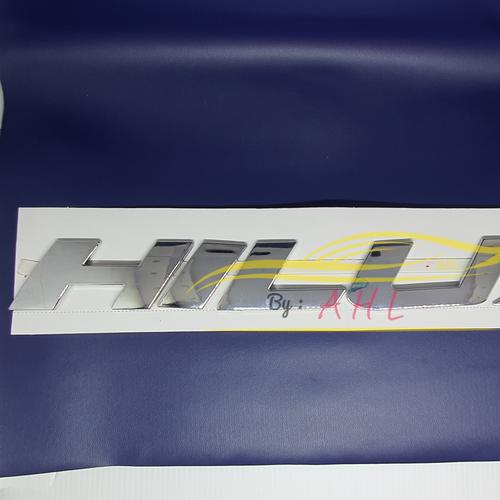 Jual Engine Hood Emblem Hilux / Logo Hilux/Logo Kap Mesin Toyota Hilux ...