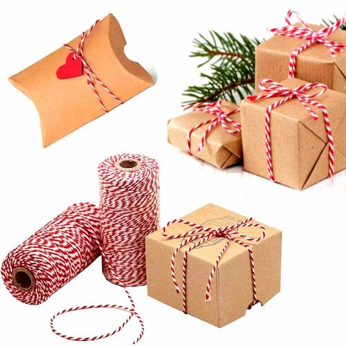 Jual Tali Rami 100m Merah Murah Tali Kado Kraft Pita Kado Minimalis ...