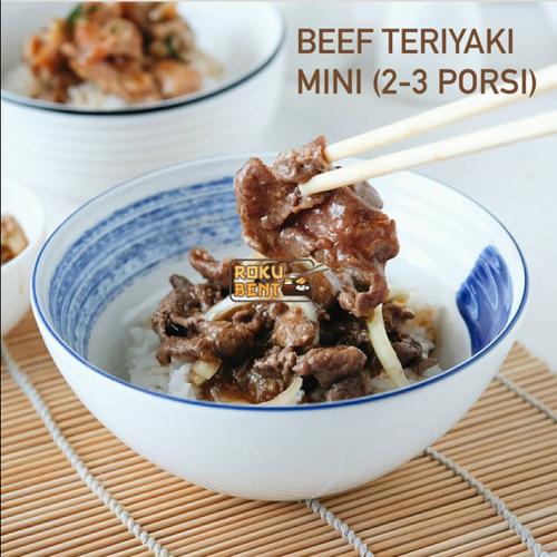 Jual Beef Teriyaki Mini Roku Bento BSD 2-3 Porsi Frozen (Saus Manis ...