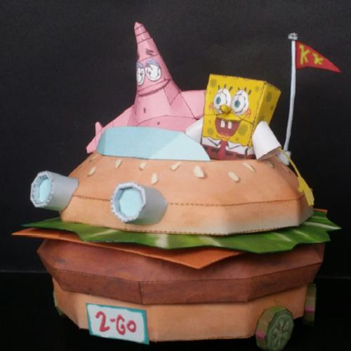 Jual The Crab Mobile Spongebob Patrick Papercraft - Kab. Bekasi ...