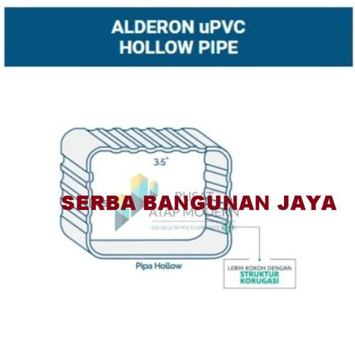 Jual TALANG ALDERON 830 UPVC PIPA KOTAK 4M - 1 BATANG - Kota Bandung ...