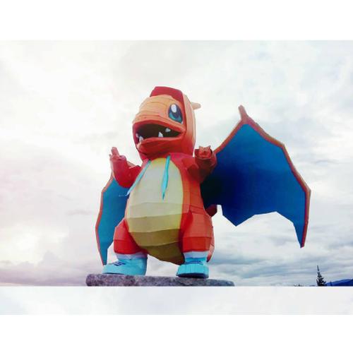 Jual Pokemon Charmander Cosplay Charizard Papercraft - Kab. Bekasi ...