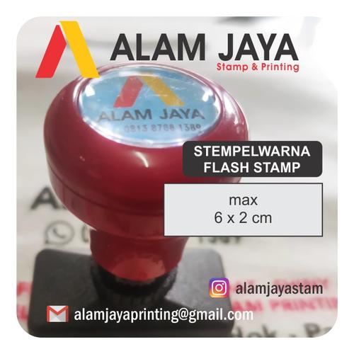 Jual Stempel Warna Otomatis model Flash Stamp - Jakarta Barat ...