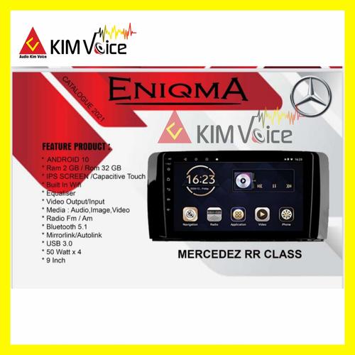 Jual Head Unit Android Enigma 9 Inch OEM Mercedez R .Class 1998-2005 ...
