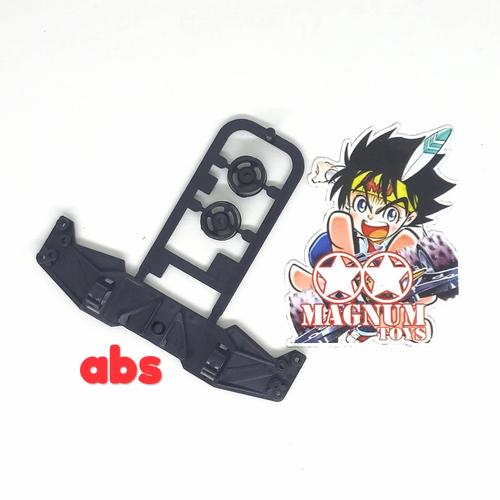 Jual rep tamiya ABS ex side stay / sayap scorpion ABS - Merah - Kota ...