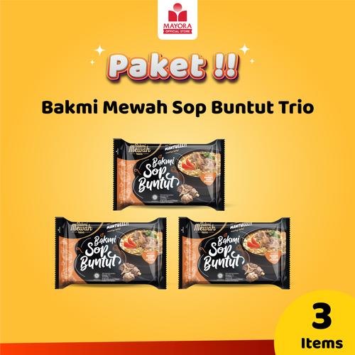 Promo Mie Instan Bakmi Mewah Sop Buntut Trio Jakarta Barat Mayora Official Store Tokopedia