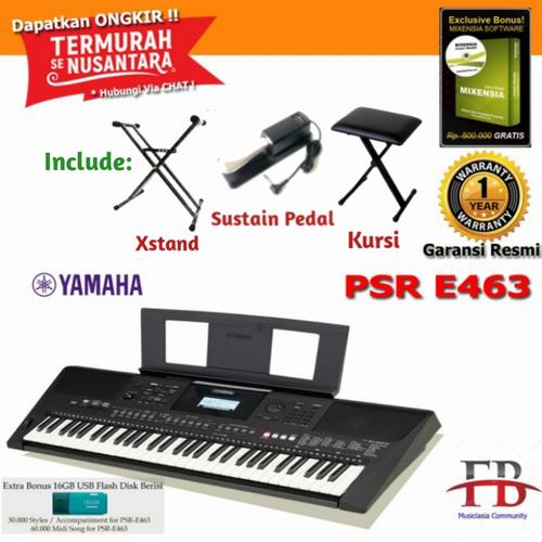 Jual Yamaha PSR E463 Keyboard / E 463 / E-463 / PSRE-463 Garansi Resmi ...