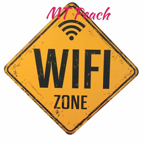 Jual KRISBOW STIKER WIFI ZONE SIGN LABEL SQUARE WIFI ZONE 30x30CM ...