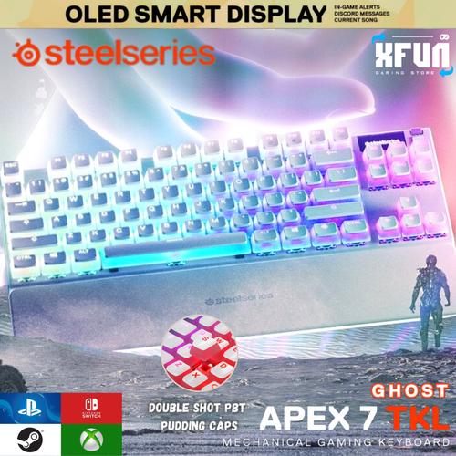 Jual Steelseries Apex 7 TKL Ghost Edition - Gaming Keyboard - Kota ...