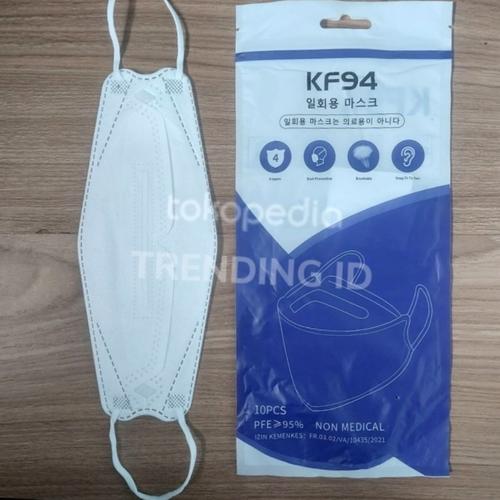 Jual MASKER KF 94 KEMENKES - MASKER MEDIS KF94 KEMENKES - Putih ...