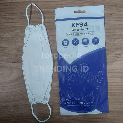 Jual MASKER KOREA KF 94 4PLY ISI 10 PCS - MASKER KN94 KN95 N95 KF94 EVO ...