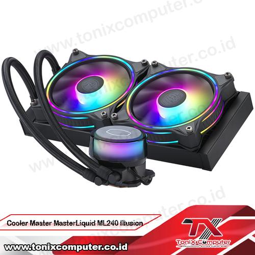 Promo Cooler Master MasterLiquid ML240 Illusion CPU Cooler - Hitam Cicil 0% 3x - Jakarta Pusat ...